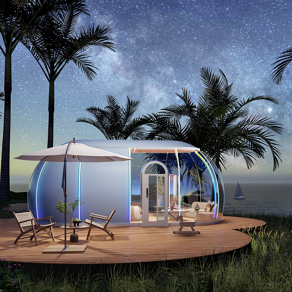 L7.1M Skylight Dome Capsules Geodesic Dome