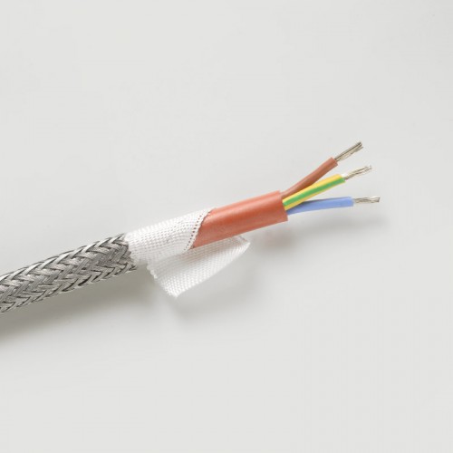 SiHF-GLP-Silicone Multi-Core Overall Stainless Steel Braid MultiCore ...