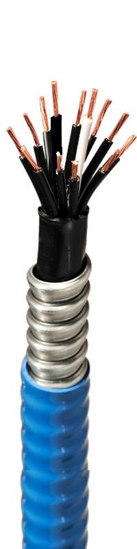 ACIC 600V -40℃-+90℃ #16 AWG Multicore Armoured Copper Conductor Control ...