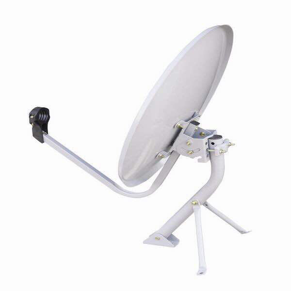 Offset Dish Antenna 60cm: Parabolic, 10.7GHz - 12.75GHz Reception, Made ...