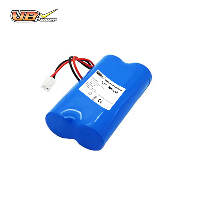 VBpower 3.7V 6000mAh 1S2P INR18650 Li-ion Lithium Rechargeable Battery ...