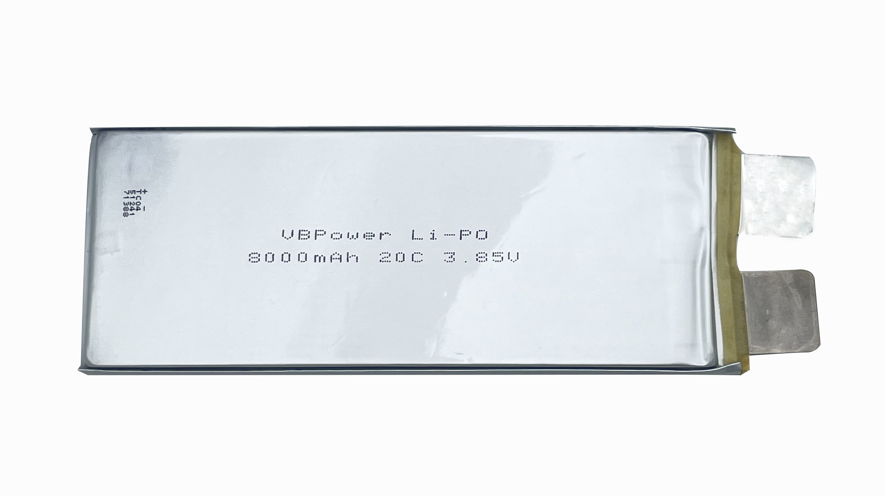 VBpower High Energy Density Solid State Li-PO Battery Single Cell 3.85V ...