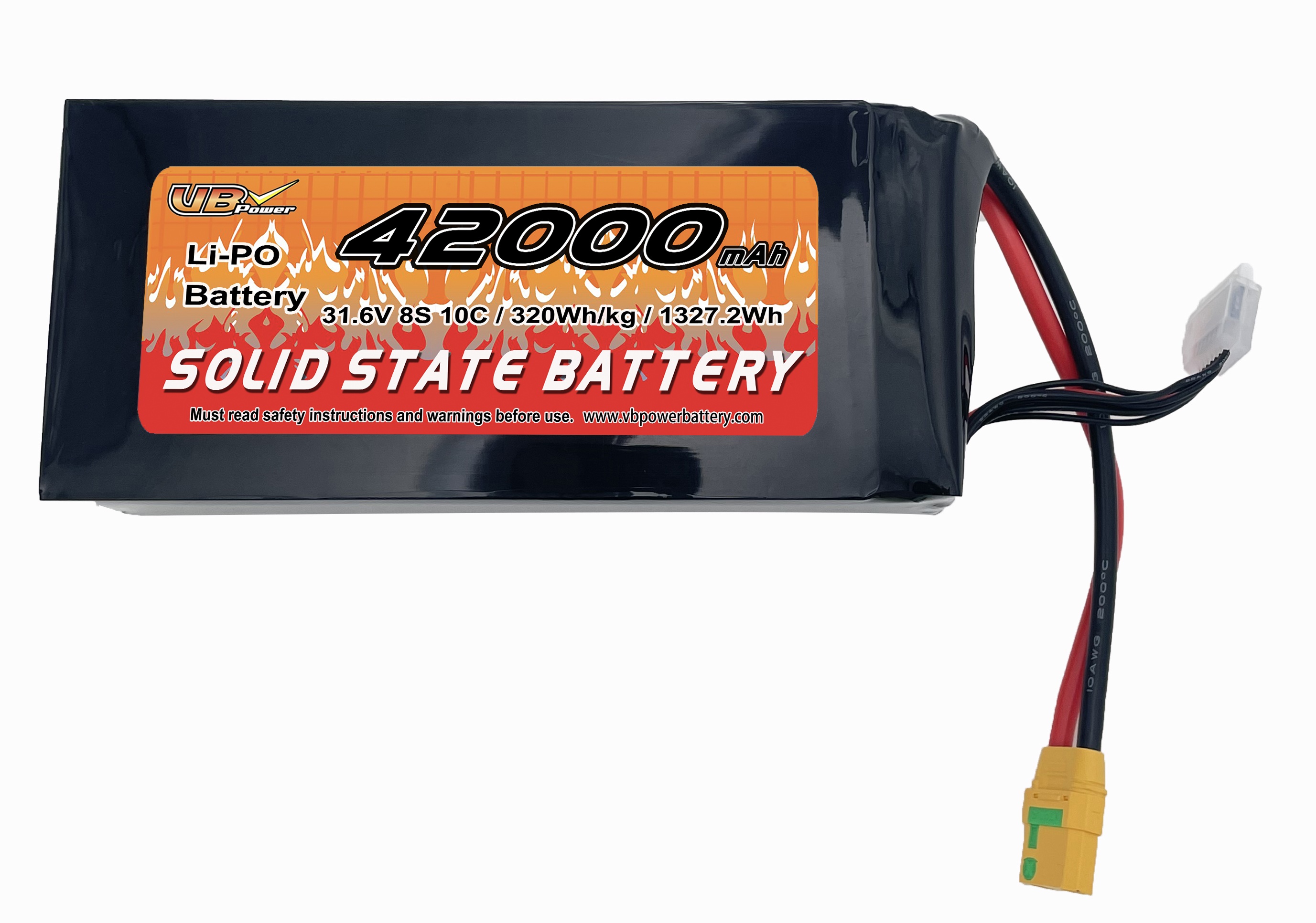 VBpower Solid State Battery High Energy Density 8S 42000mAh 31.6V Li-Po ...