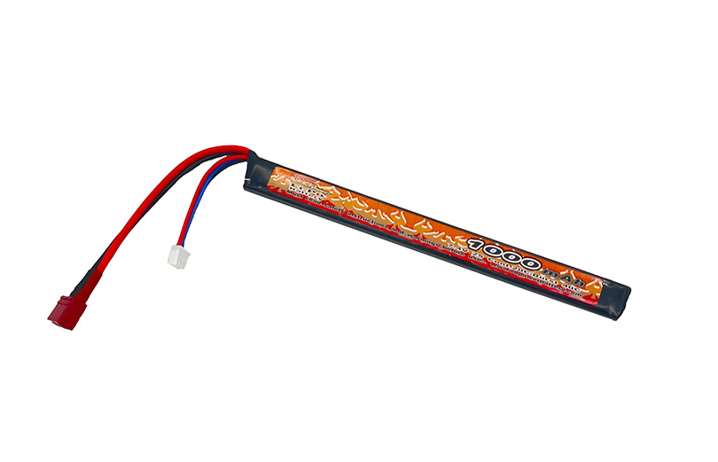 VBpower 7.4V 1000mAh 20C Li-Po Airsoft Battery Stick Battery Pack with ...
