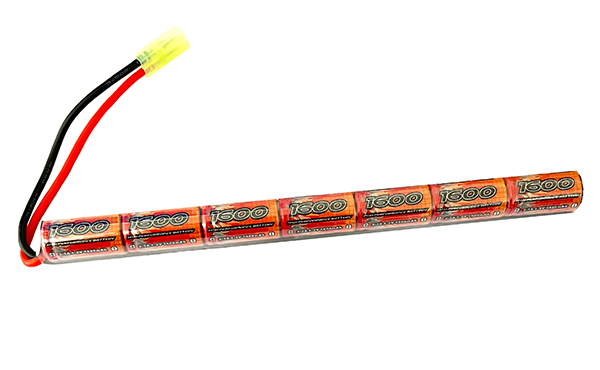 VBpower Airsoft Battery 8.4V 2/3A 1600mAh Ni-MH Stick Battery High ...