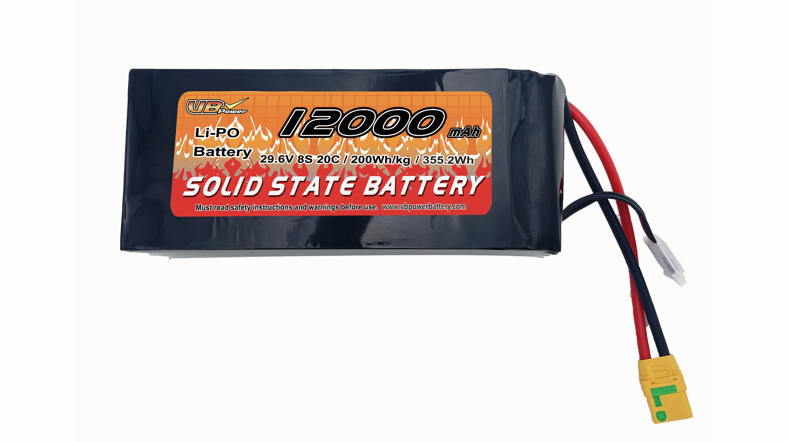 VBpower High Rate Solid State Battery High Energy Density 8S 12000mAh ...