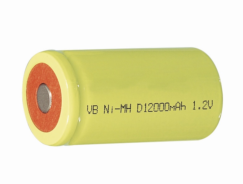 VBpower Ni-MH/ Nickel Metal Hydride Medical Battery Cell D 12000mAh ...