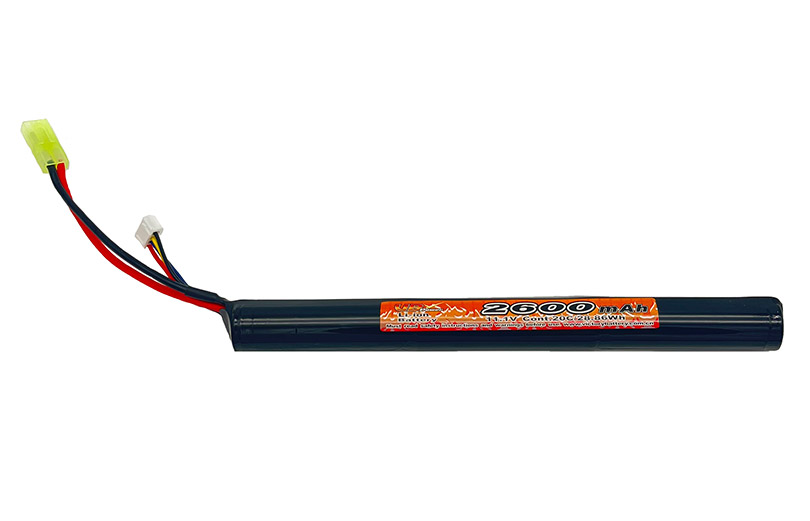 VBpower Lithium-ion battery 11.1V 2600mAh 20C Li-ion Battery stick with ...