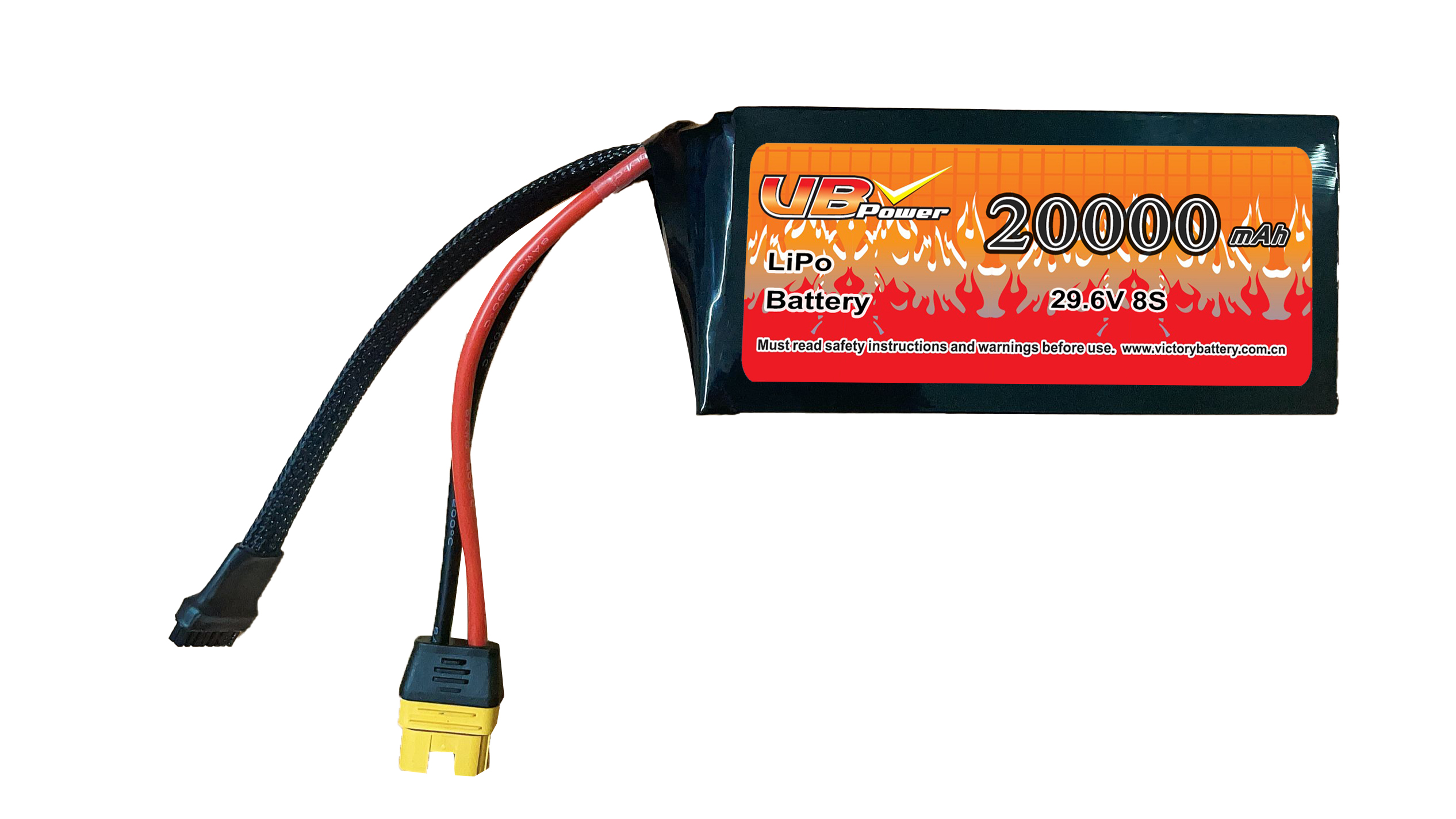 VBpower UAV Li-Po FPV Battery 20000mAh 29.6V Li-Po Battery Pack-Victory ...