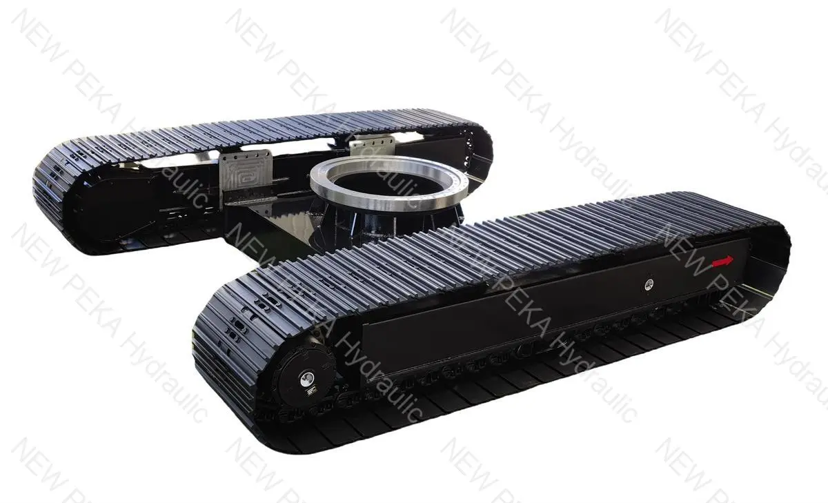 Electric motor drives the track chassis-NEW PEKA Hydraulic