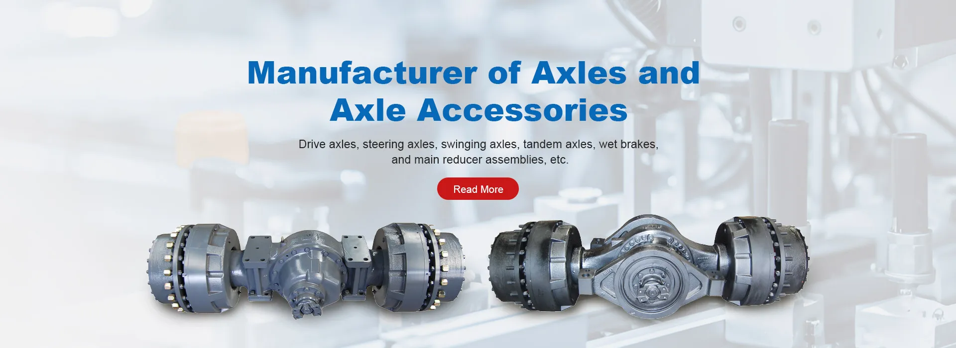 drive axles,steering axles,swinging axles-Qingdao Bohos Machinery