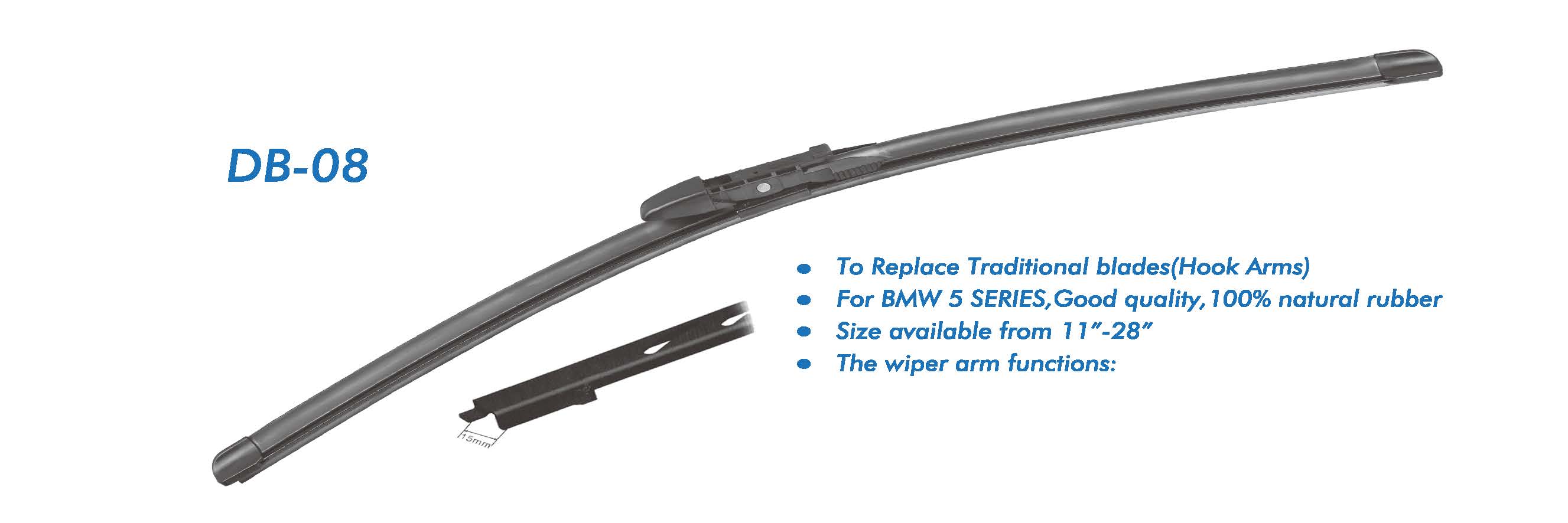 DB-8 Flat wiper blade-DOBO