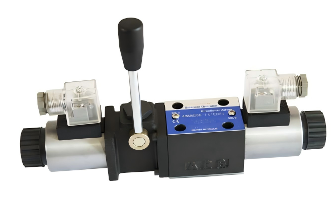 WMME SERIES SOLENOID DIRECTIONALVALVE WITH EMERGENCY HANDLE-Hankesi