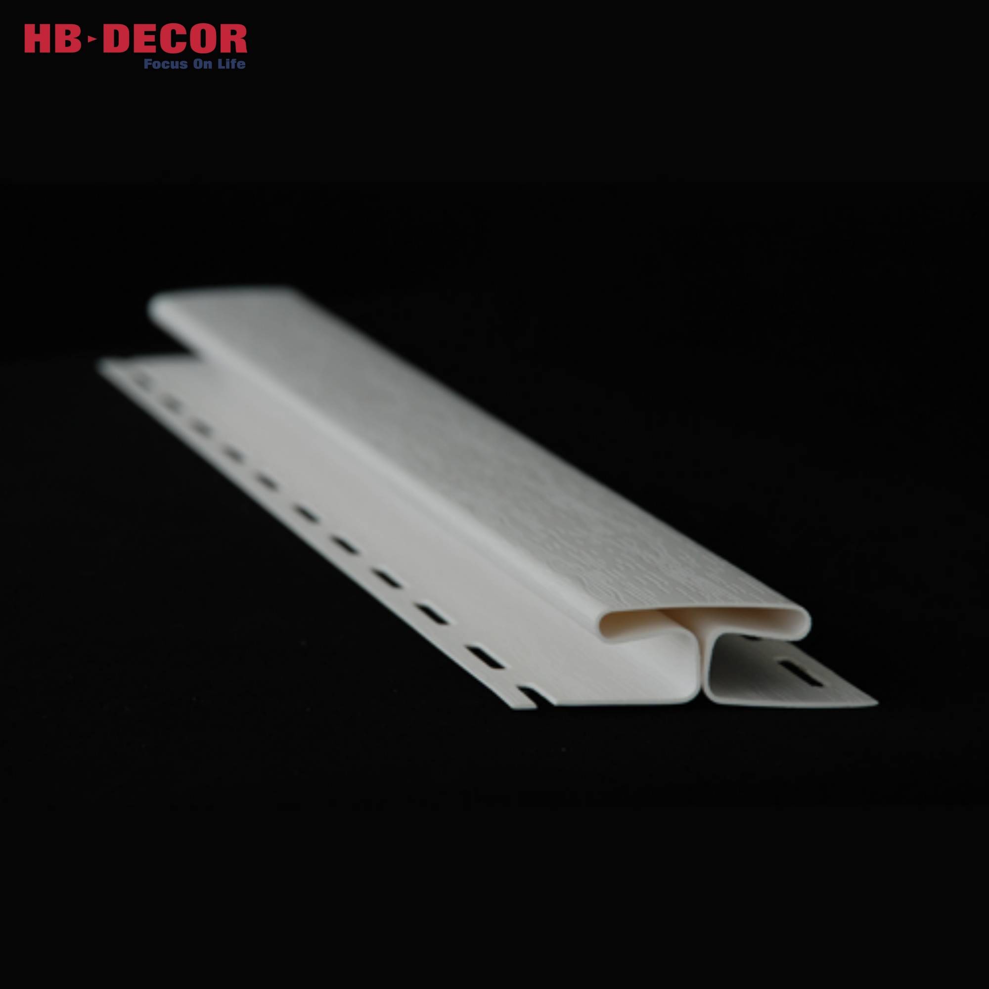 Accessories of PVC Soffit Panel H Trim / J Trim- HAINING HAOBO BUILDING ...