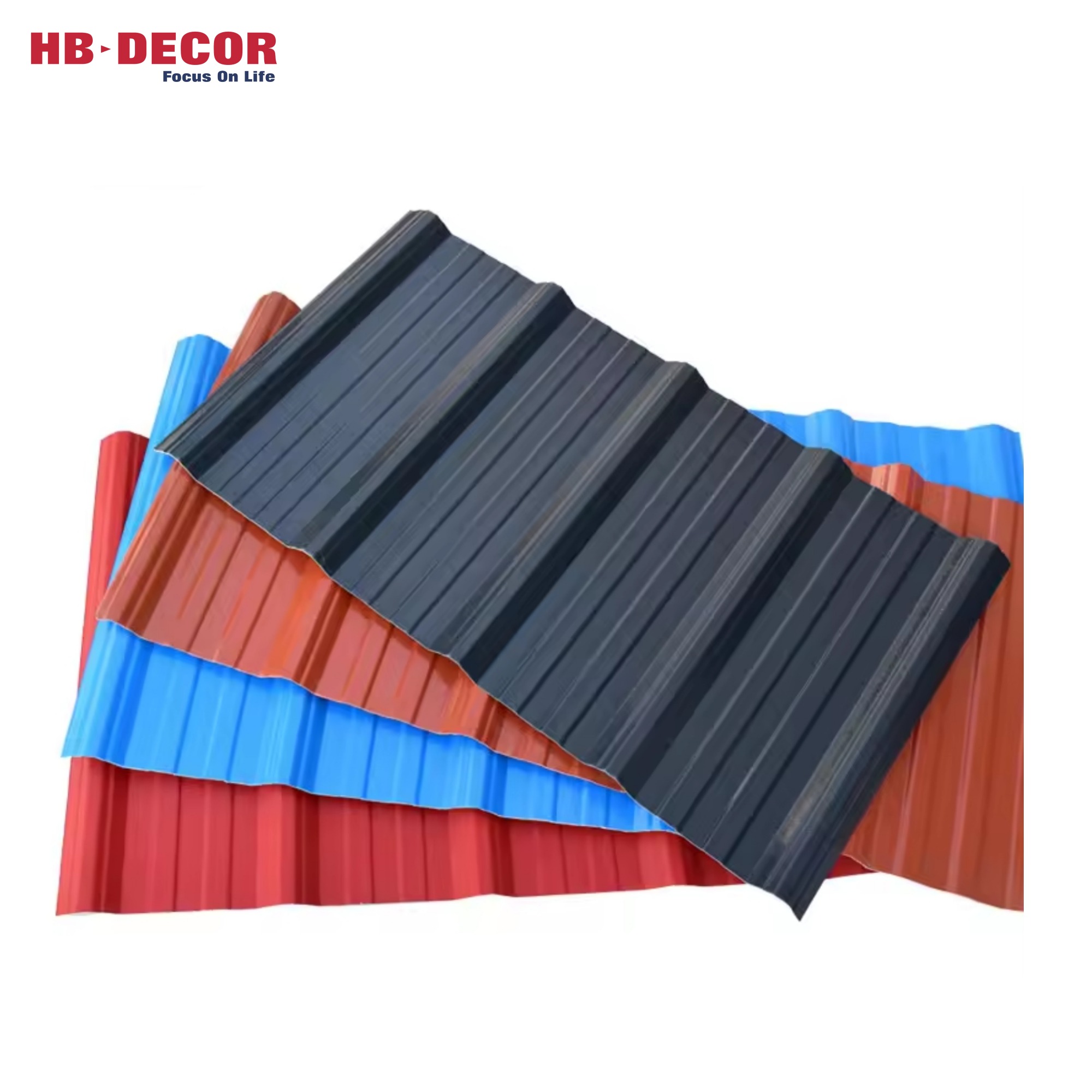 ASA Resin Tile UPVC Roof Tile Plastic Roofing Roof Sheet- HAINING HAOBO ...