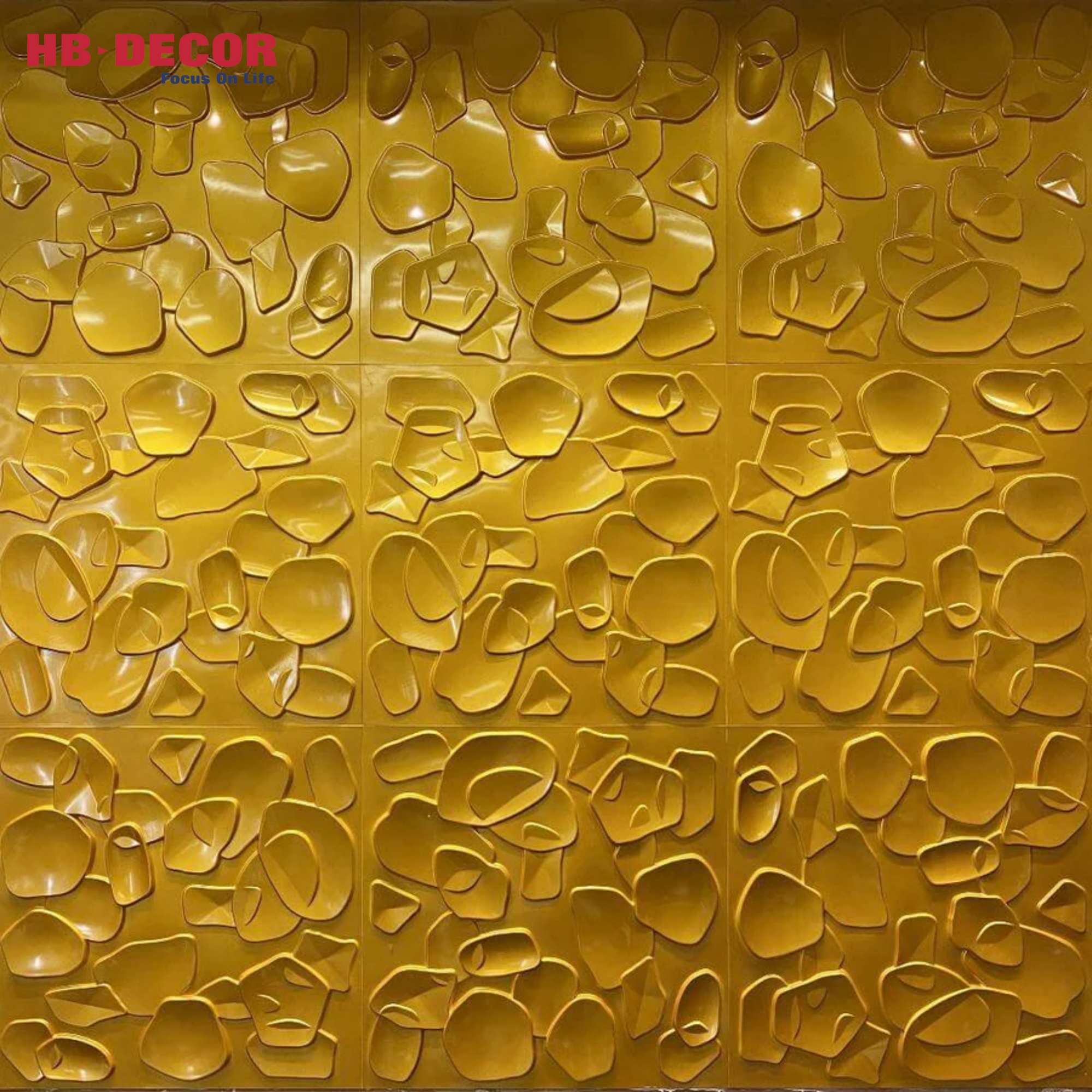 Interior 3D Wall Panels Smooth Surface Waterproof PVC- HAINING HAOBO ...