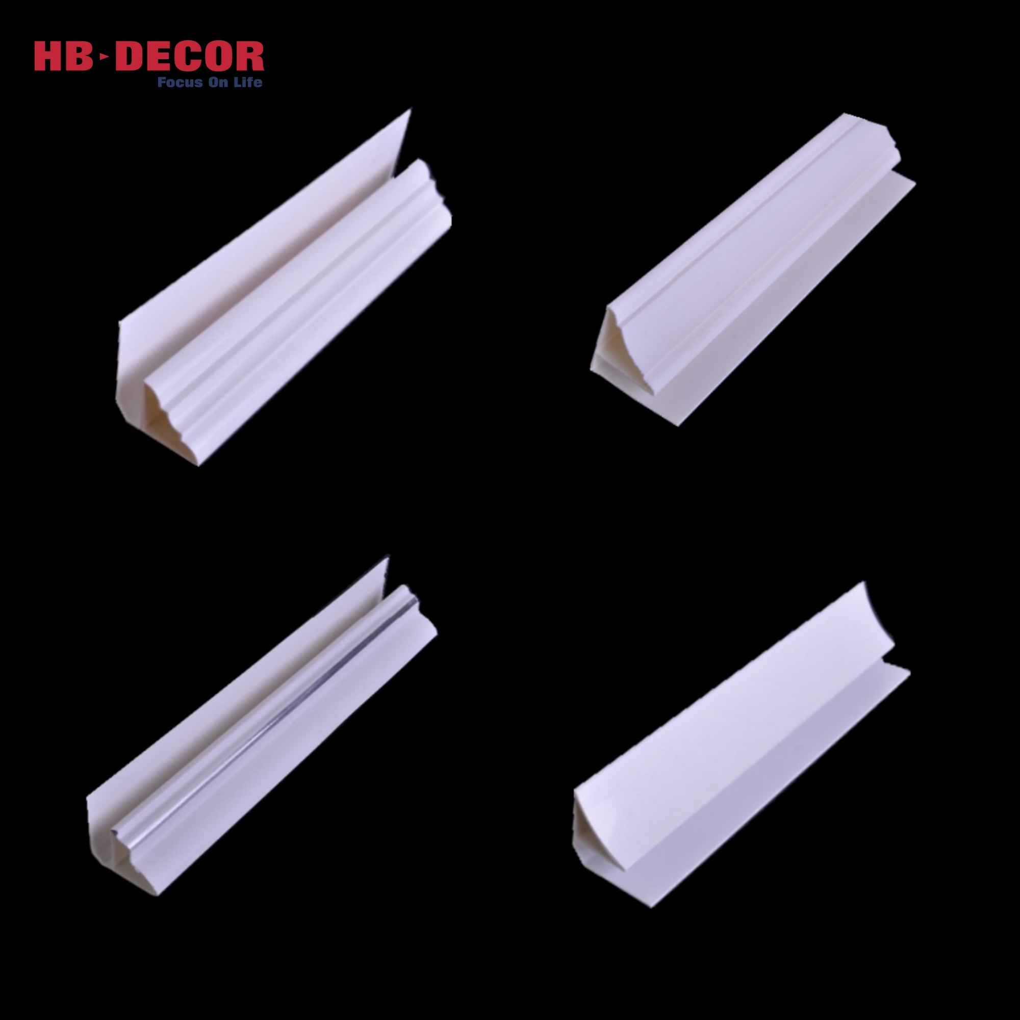 PVC Ceiling Panel Accessory Series PVC Corner Cornice- HAINING HAOBO ...