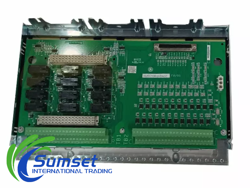 GE IS200TDBSH2ACC Simplex Discrete Input/Output Terminal Board