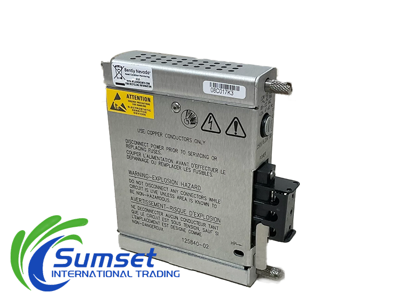 Bently Nevada 3500/15 125840-02 Low Voltage AC Power Input Module ...
