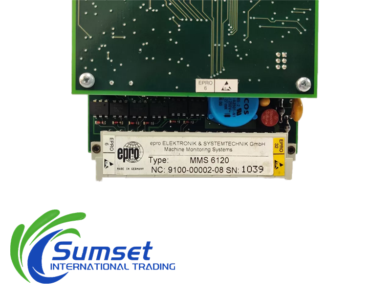 EPRO MMS6120 Dual Channel Bearing VibrationMonitor-Sumset International ...