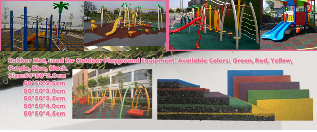 Rubber mat for playground-Aplay