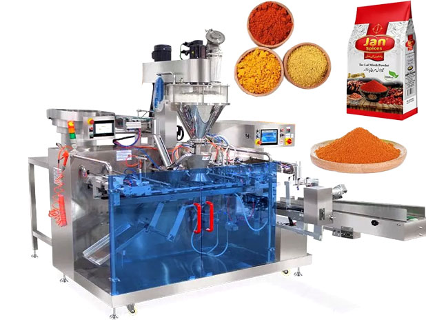 Horizontal Powder Filler & Spoon Dispenser‌‌