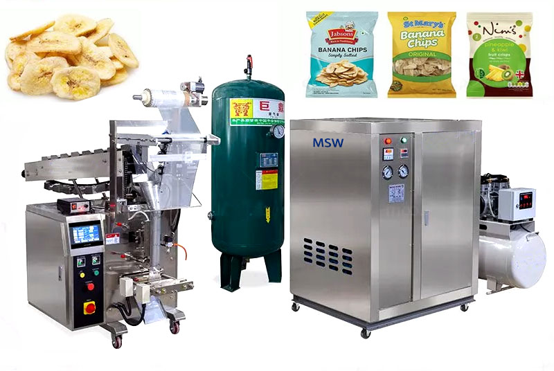 Dry Fruit Packaging System | Nitrogen-Flushed & Chain Batcher Design
