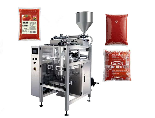 Vertical Sauce Packing Machine for 200ml to 1800ml Bottles
