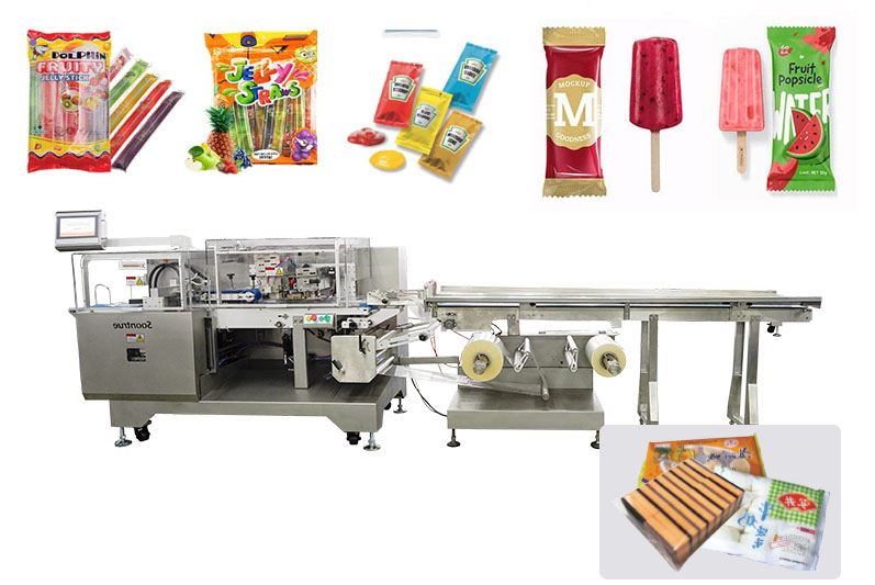MSW-SW serial Box Motion Flow Wrapping packing Machine
