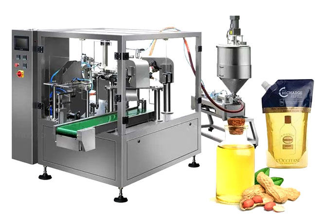 Automated Pouch Packing Machine | Edible Oil Bag Filling Solution