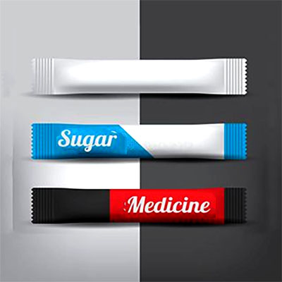 Stick sugar packing solution