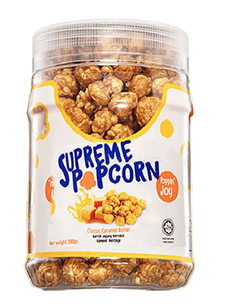 Popcorn filling packing in bottle solution