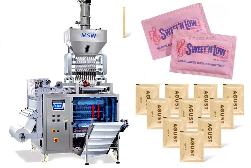 High-Speed 3/4 Side Seal Sachet Packer | 12-Lane Expandable, Precision ...