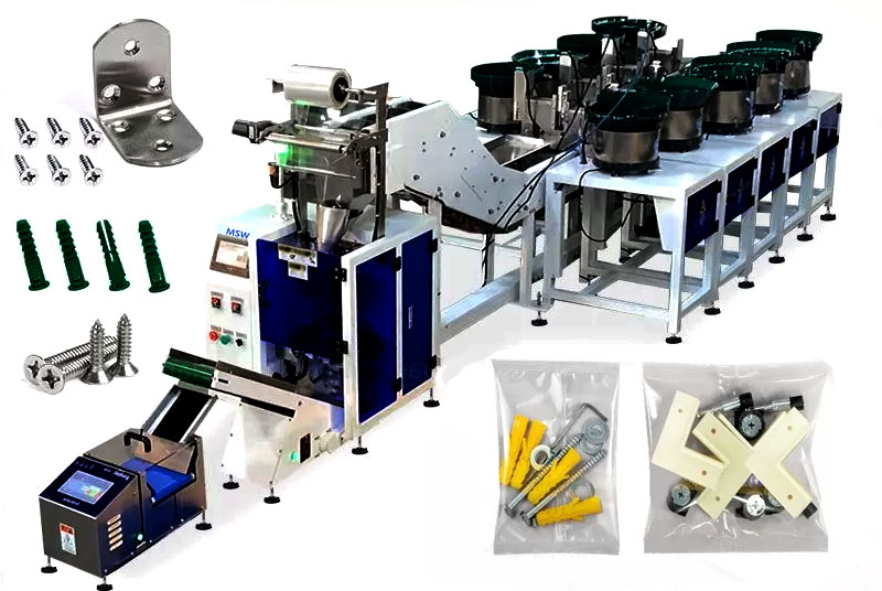 Automated Fittings Counting Machine - Furniture Component Packager