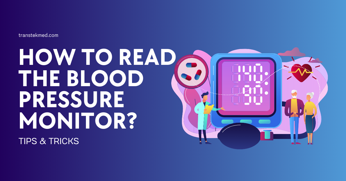 How to Read the Blood Pressure Monitor?-Transtek Electronics