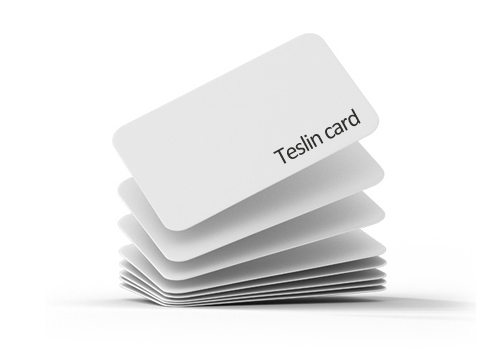 Eco-friendly Teslin card