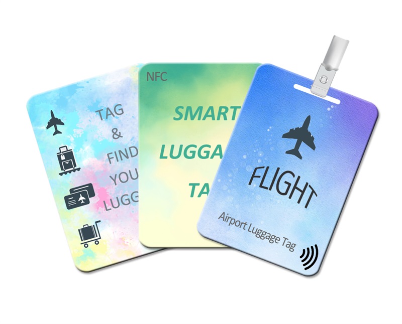 Sustainable RFID NFC Luggage Tag
