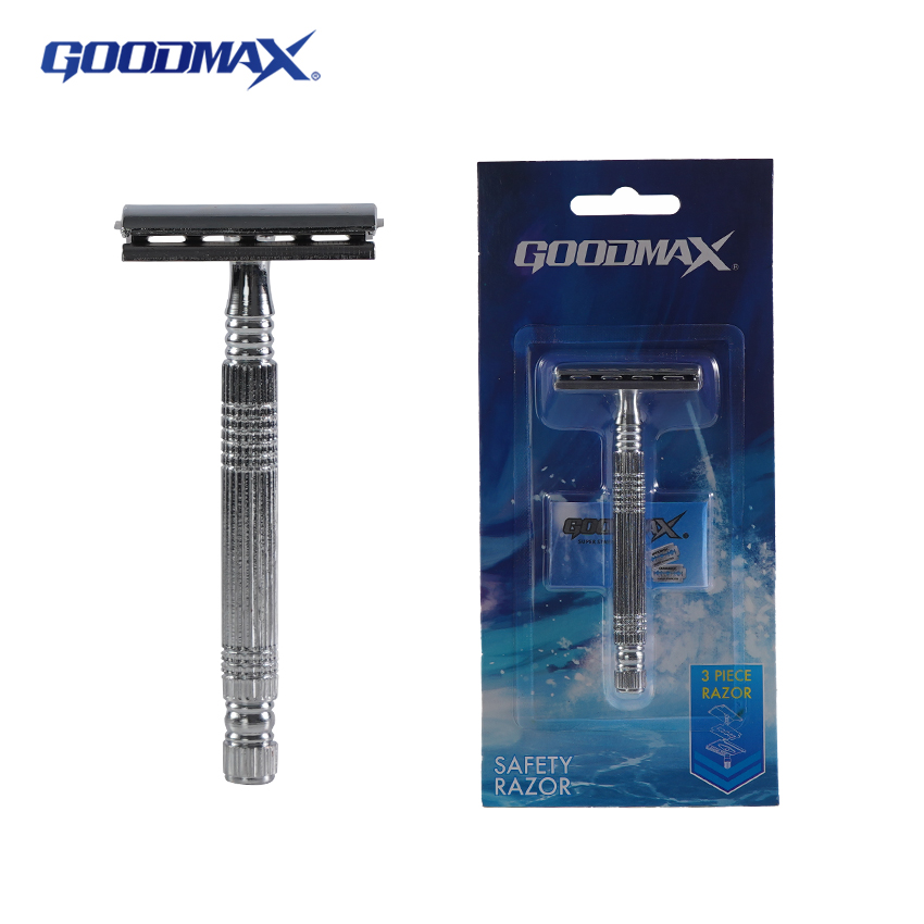Metal Handle Sweden Stainless Steel Double Edge Blade Safety Razors ...