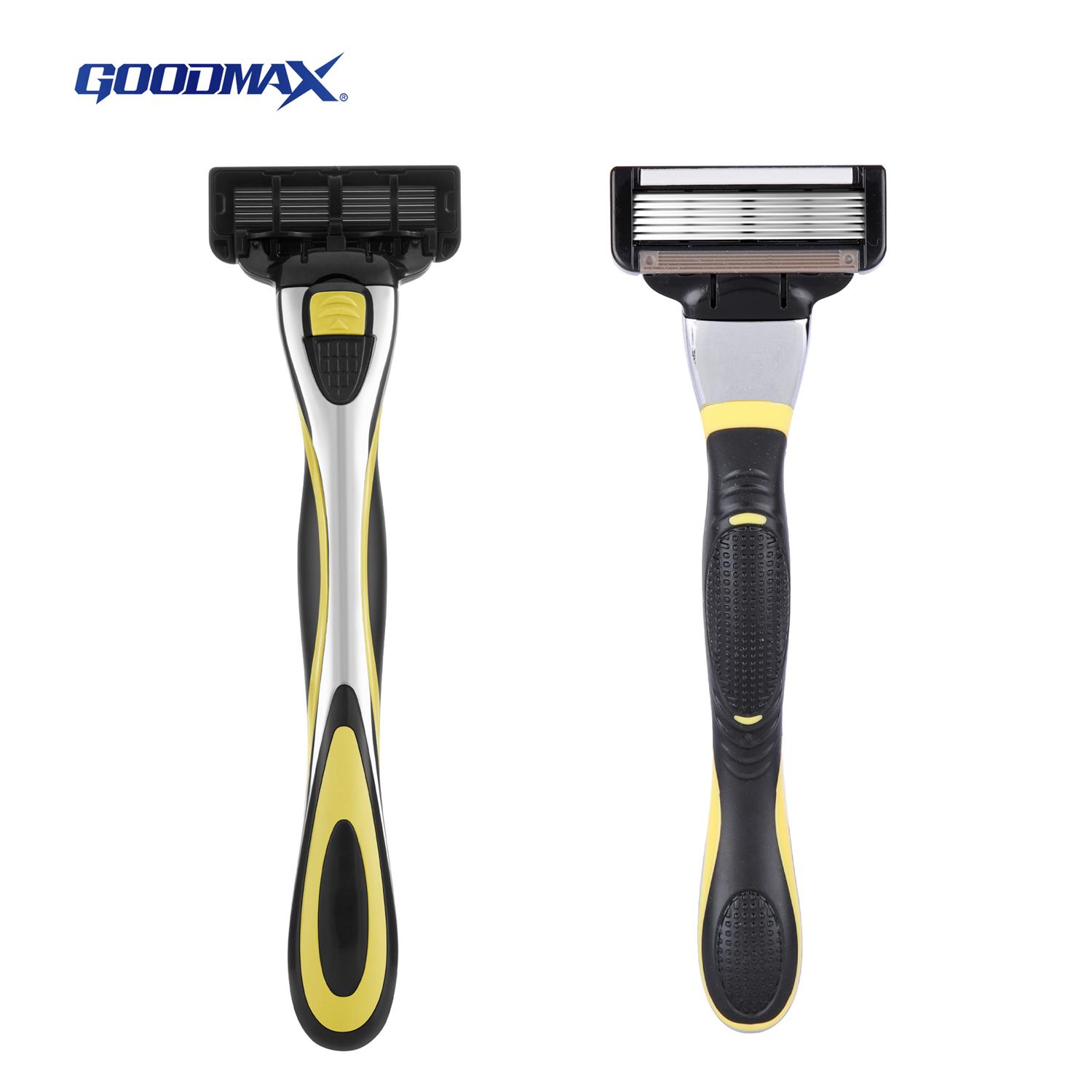 Pivoting Head Six Blade System Cartridge Shaving Razor for Men-Ningbo ...