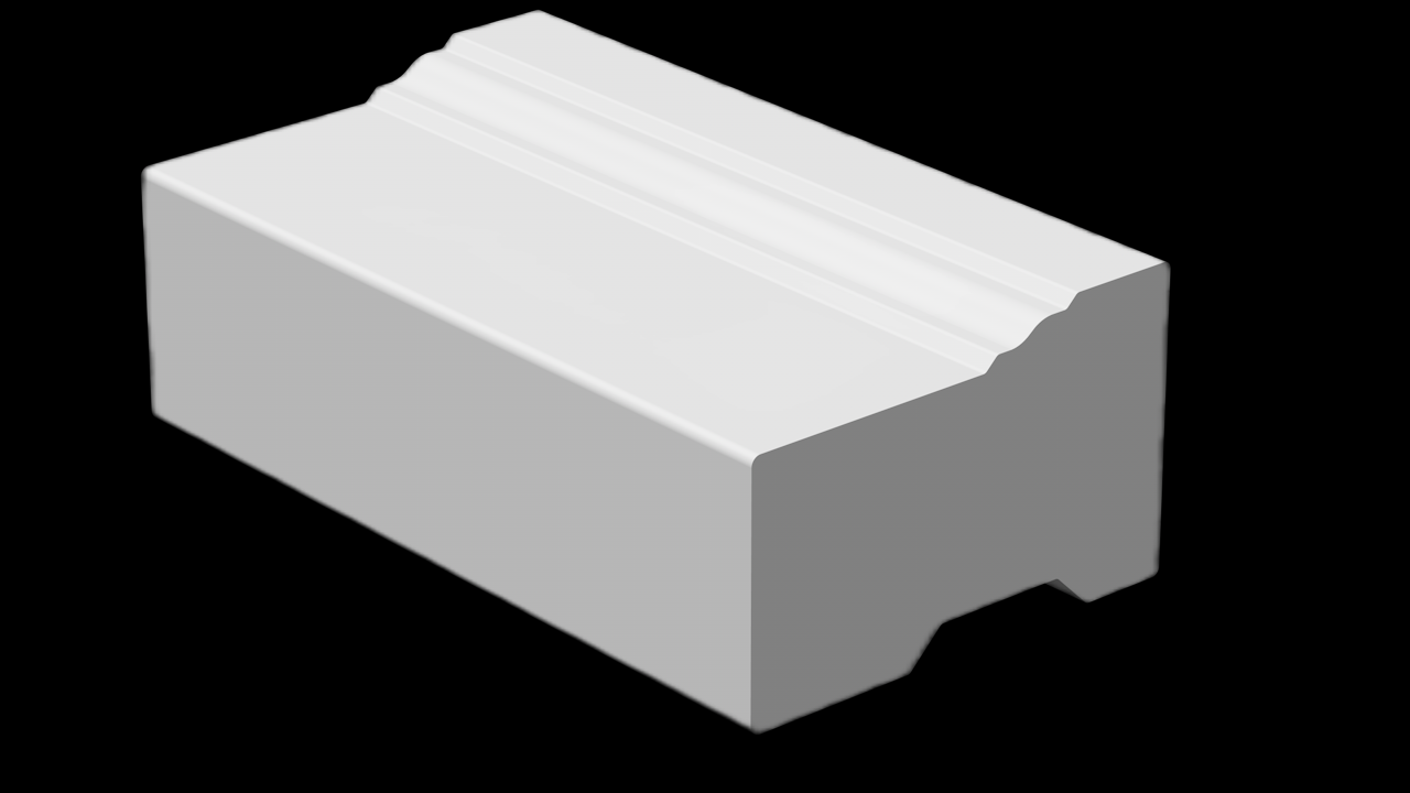 PVC Brick Mould | Waterproof Exterior PVC Trim for Doors & Windows Rot ...