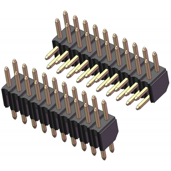 2.0mm Pin Header, H=4.0, Dual Row, Straight/Right Angle- Liliantai ...