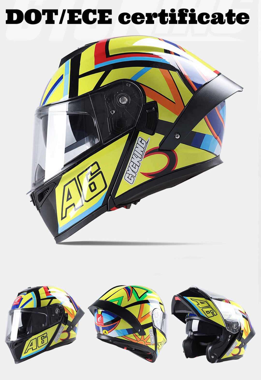 DOT Motorcycle Helmet: High - Quality Protection for Riders