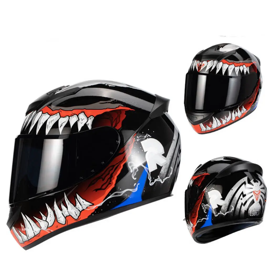 JY086 DOT/ECE Motorcycle Helmet: High - Quality Protection for Riders