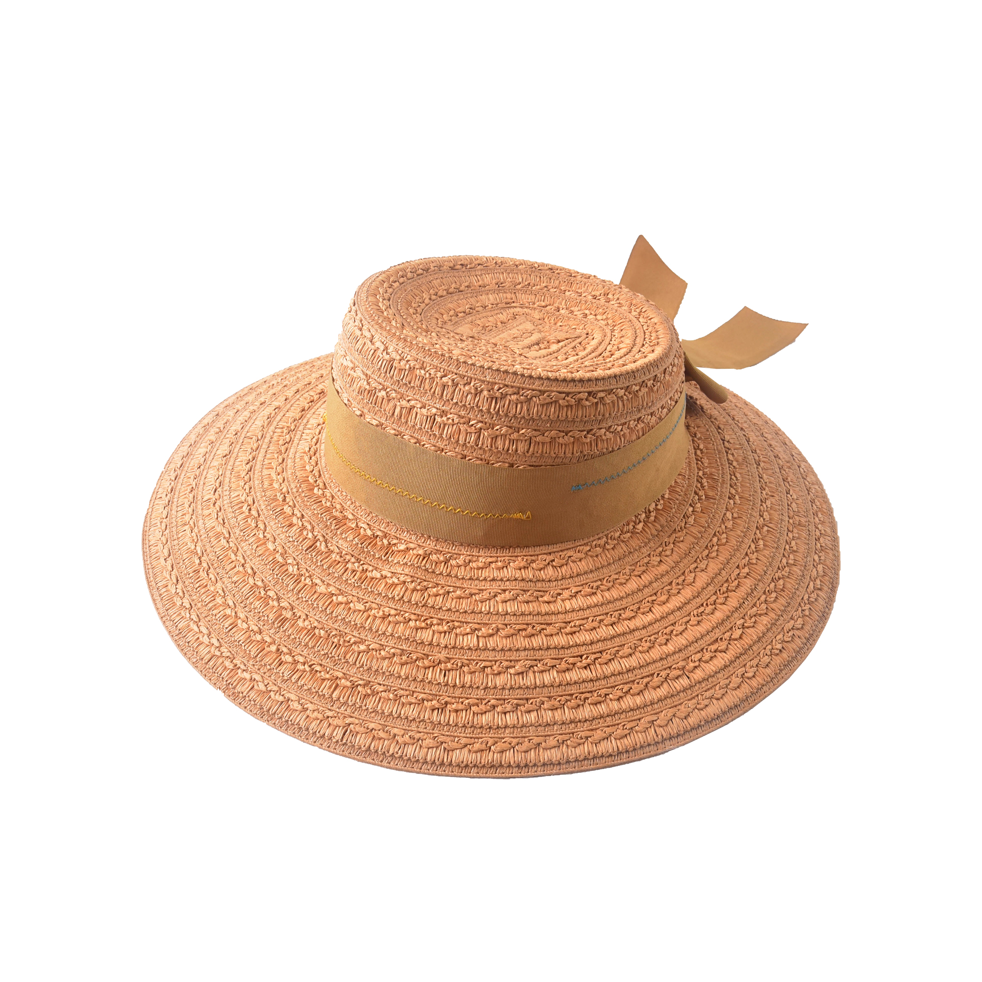 Custom Bucket Paper Straw Hat-Shunpu
