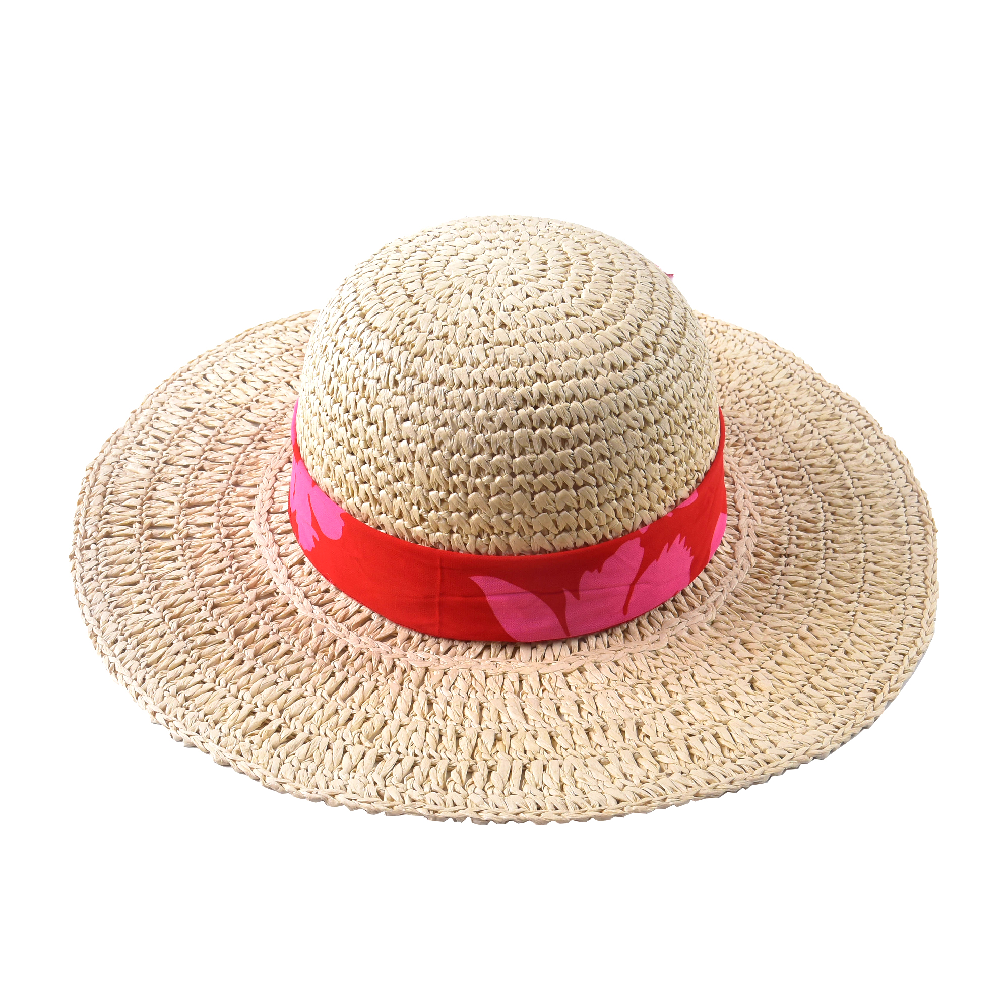 Custom Floppy Paper Straw Hat-Shunpu
