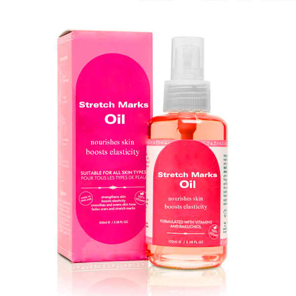 Herbal Stretch Marks Removal Oil: Natural Organic Skincare for ...