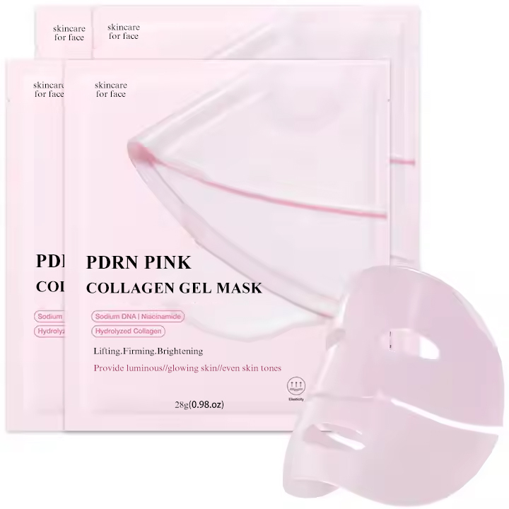 Salmon PDRN DNA Pink Bio Collagen Jelly Gel Mask - Hydrating & Firming ...
