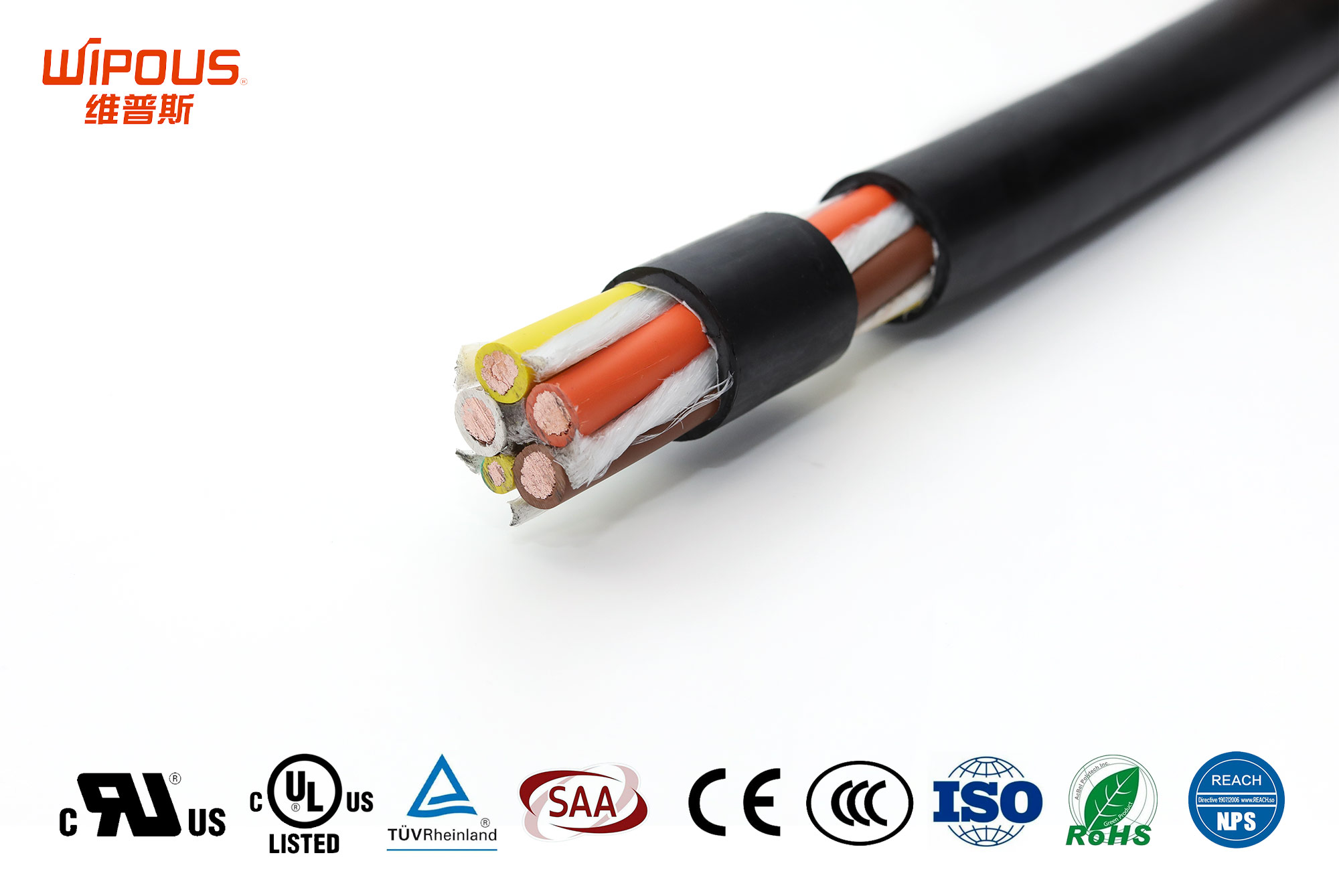 Thermosetting insulated and sheathed power cable (2000V)-Jiangsu Qiaopu