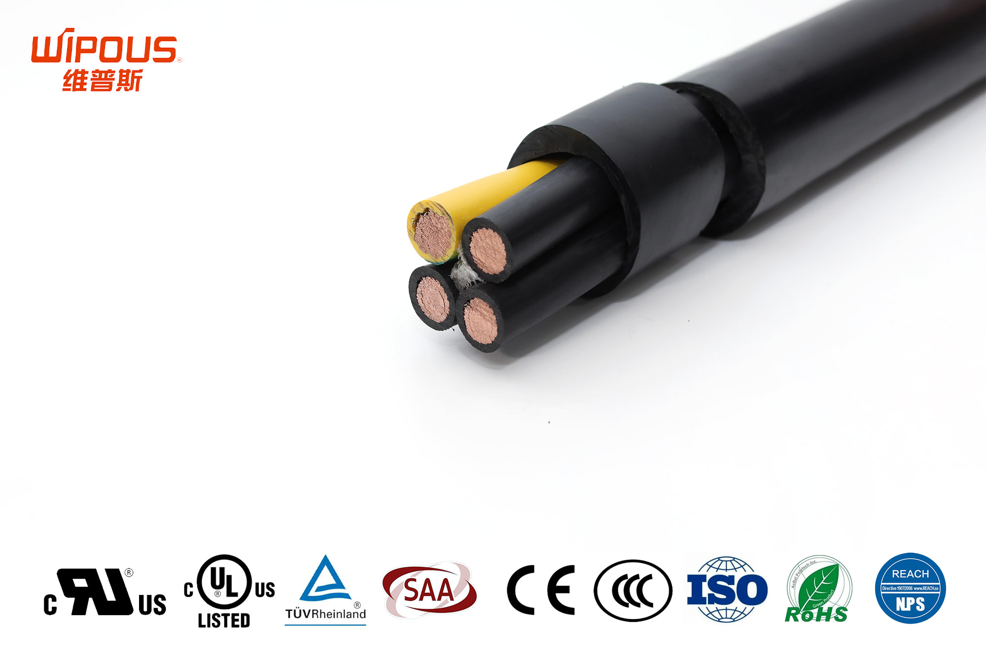 Thermosetting insulated and sheathed power cable (2000V)-Jiangsu Qiaopu