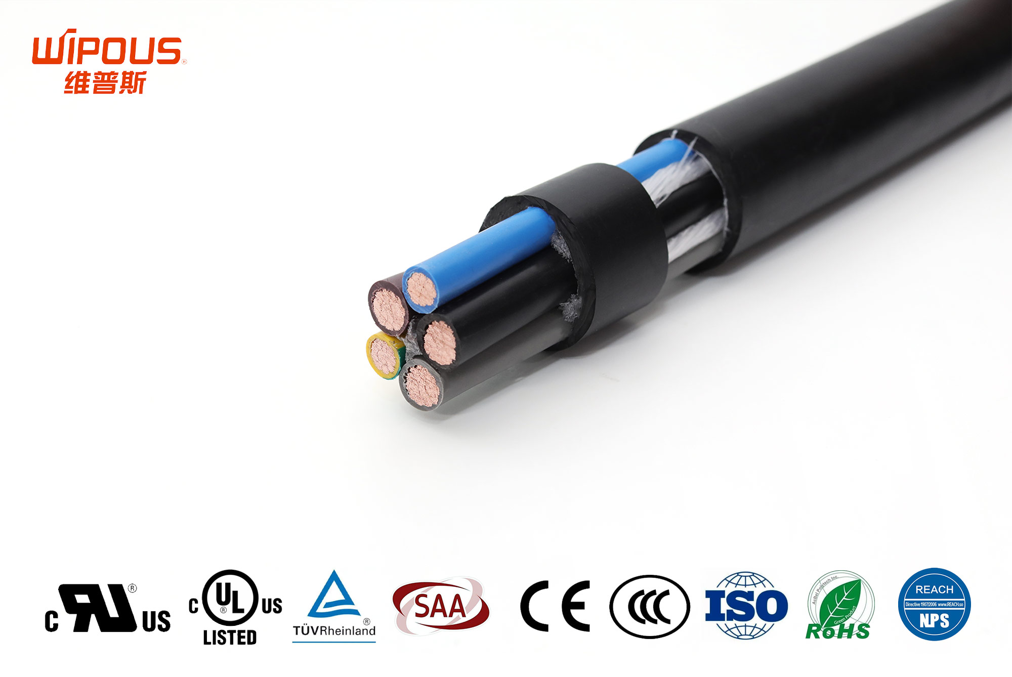 CE certified TPE sheathed flexible power cable-Jiangsu Qiaopu